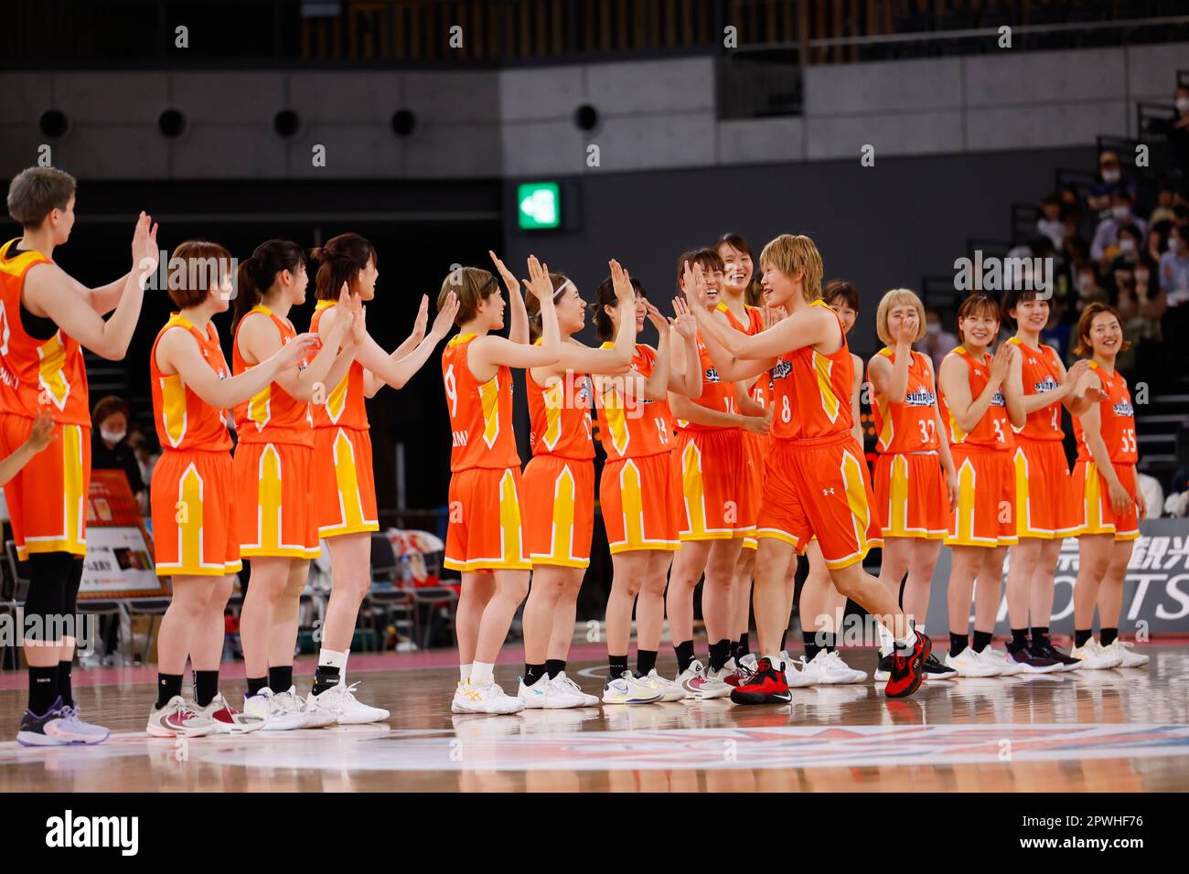 Tokyo, Japan. 30th Apr, 2023. Team SUNRISE team group Basketball : W ...