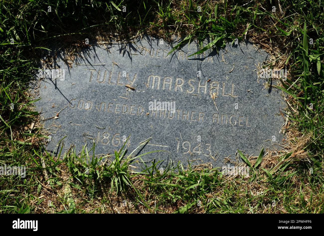 Los Angeles, California, USA 29th April 2023 Actor Tully Marshall Grave ...