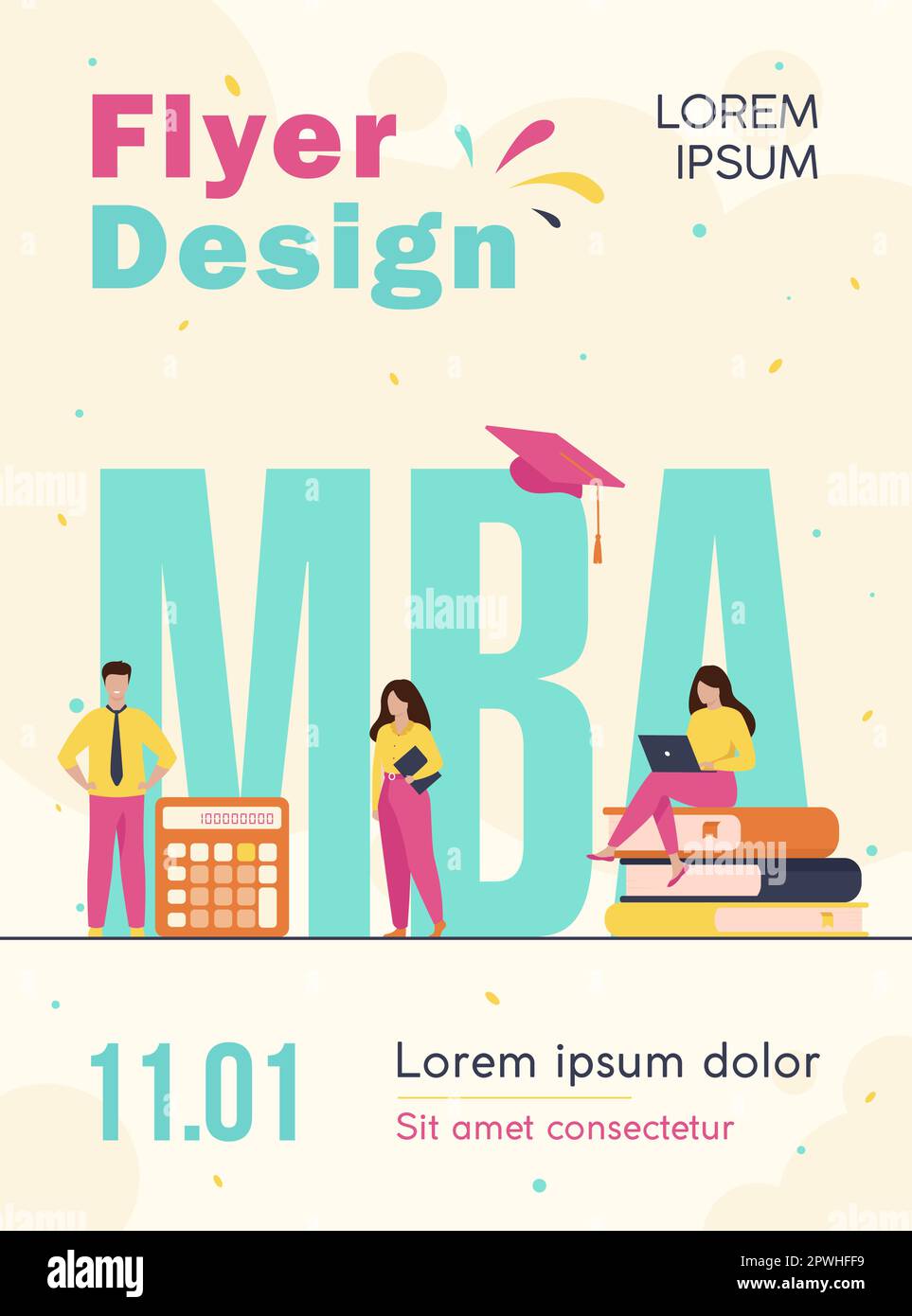 Mba student Stock Vector Images - Alamy