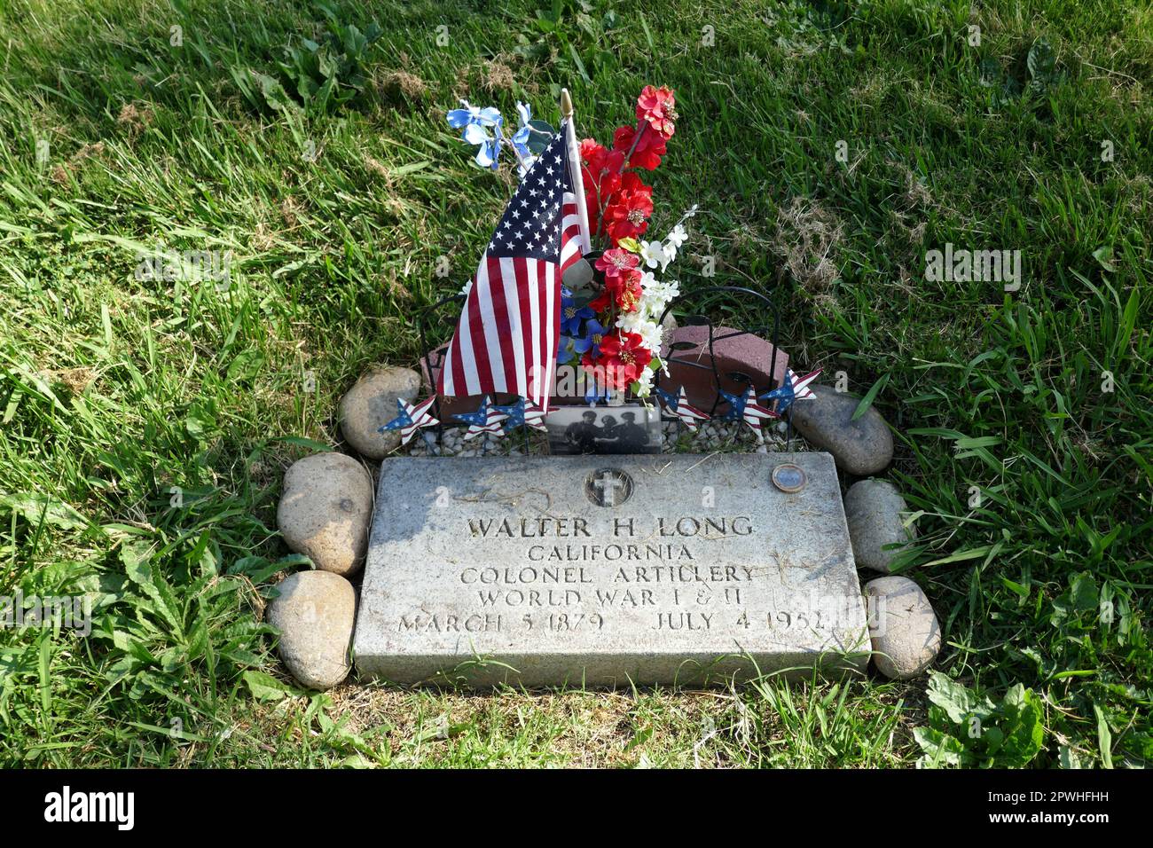 Los Angeles, California, USA 29th April 2023 Actor Walter H. Long Grave ...