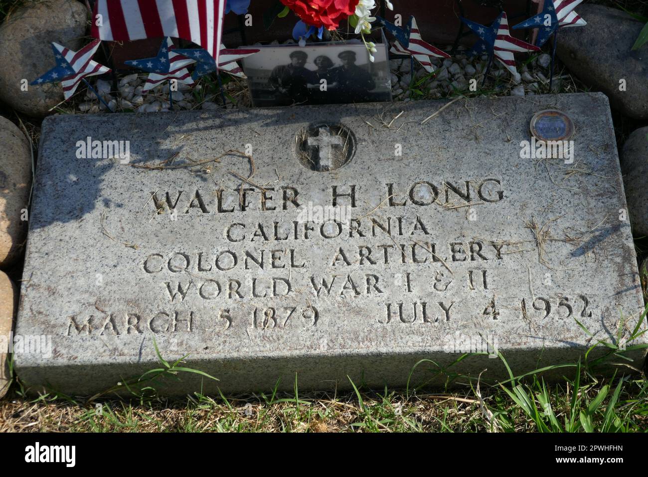 Los Angeles, California, USA 29th April 2023 Actor Walter H. Long Grave ...