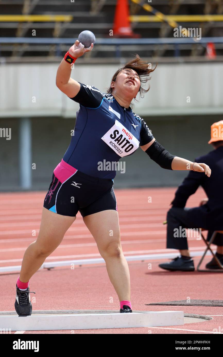 Hyogo, Japan. 29th Apr, 2023. Yukiko Saito Athletics : Japan Para ...