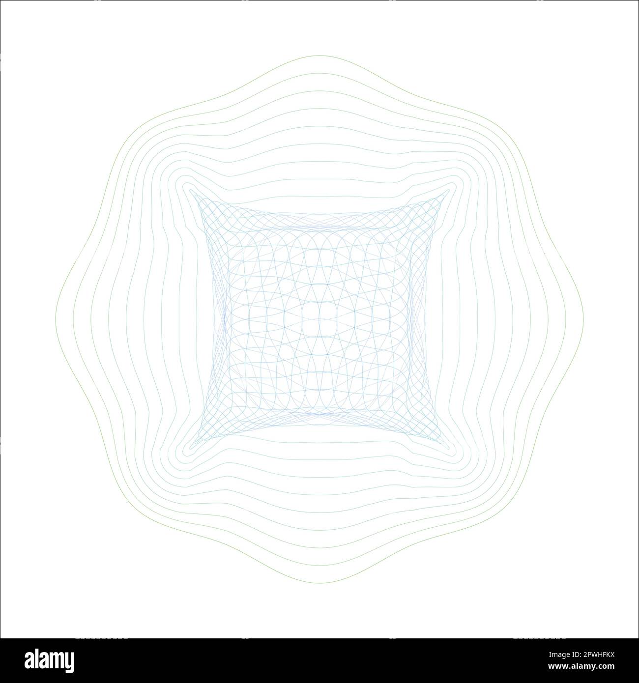 Guilloche rosette for background certificate,diploma and money banknote ...