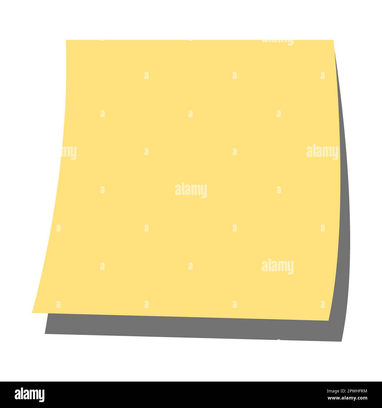 Paper notes on colorful tape cartoon illustration. Sheet reminder for ...