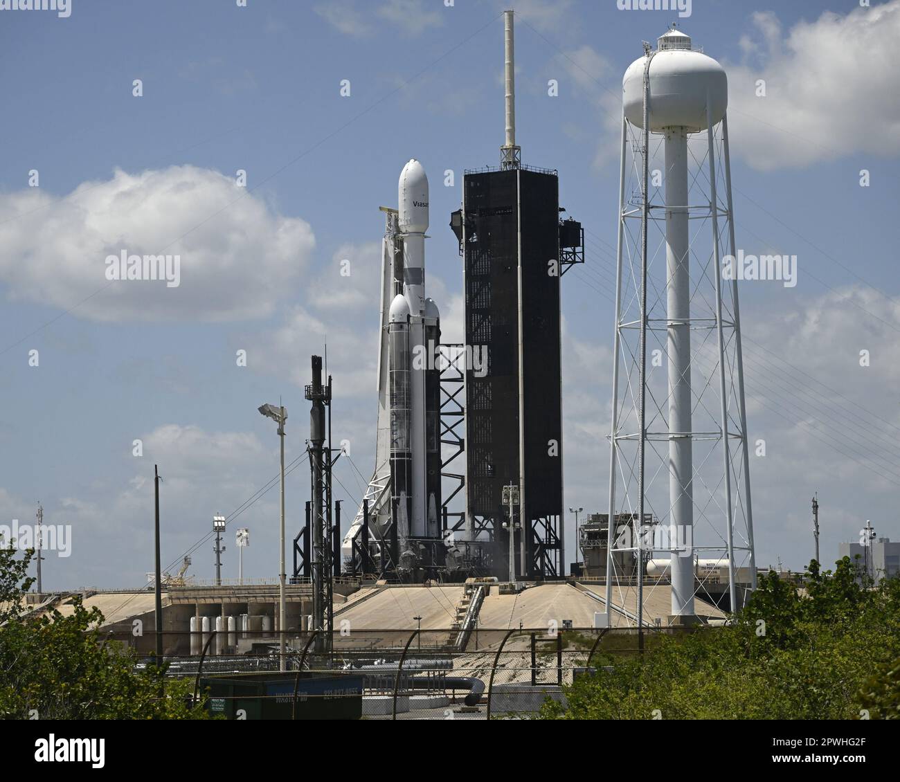 Kennedy Space Center, Florida, USA. 30th Apr, 2023. A SpaceX Falcon ...