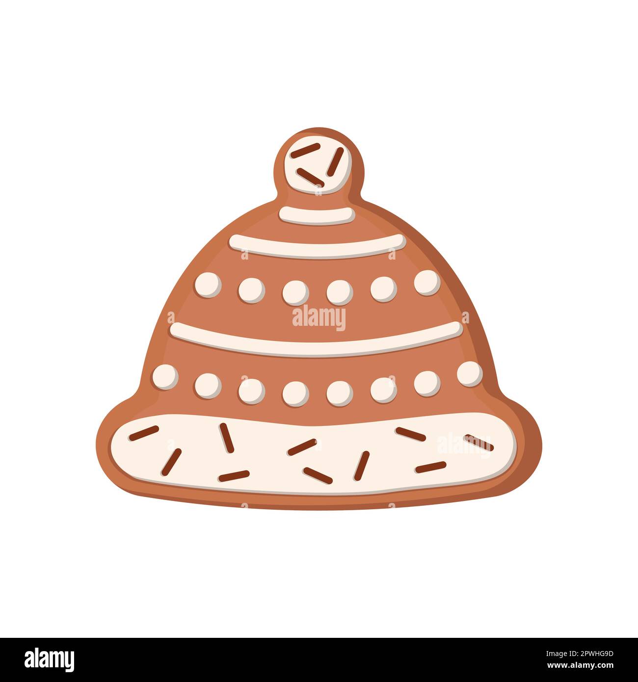 Gingerbread hat cookie Stock Vector Image & Art - Alamy