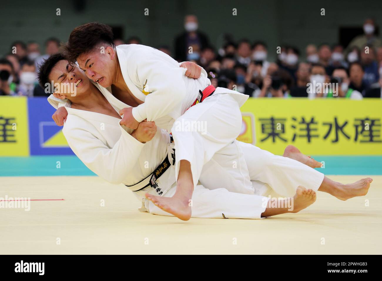 Nippon Budokan, Tokyo, Japan. 29th Apr, 2023. (L-R) Dota Arai, Goki ...
