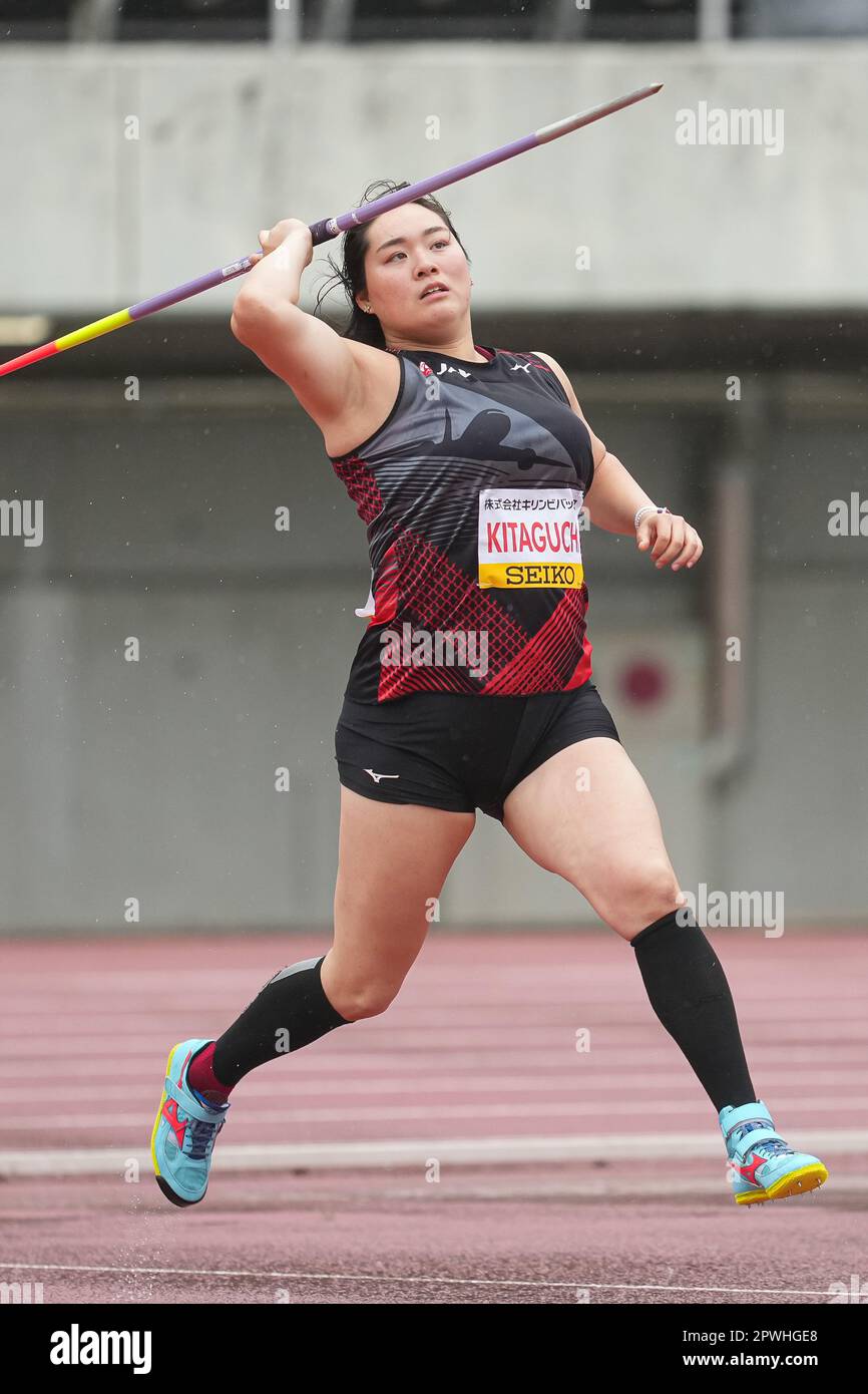 EDION Stadium Hiroshima, Hiroshima, Japan. 29th Apr, 2023. Haruka ...