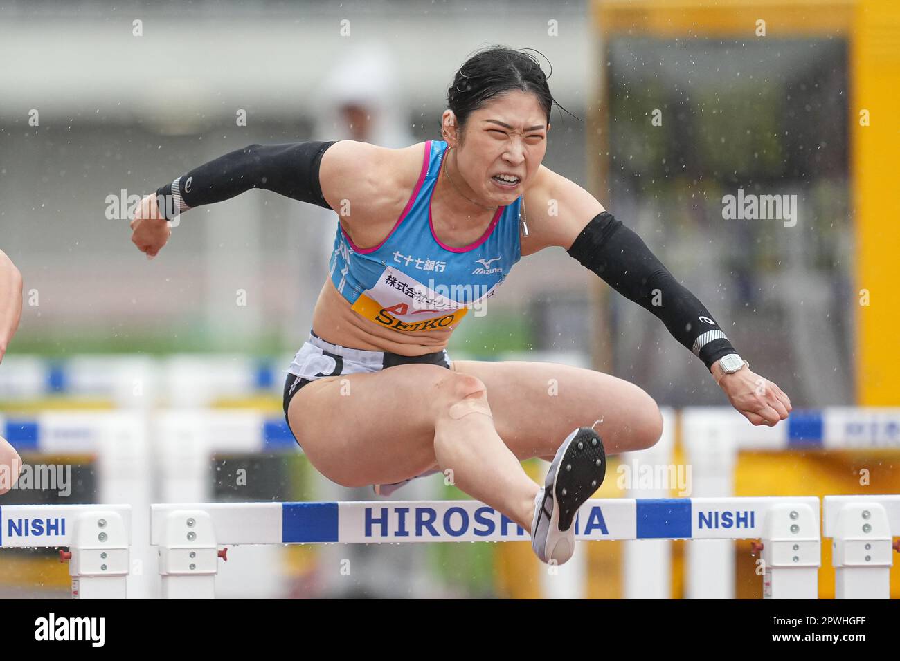 EDION Stadium Hiroshima, Hiroshima, Japan. 29th Apr, 2023. Masumi Aoki ...