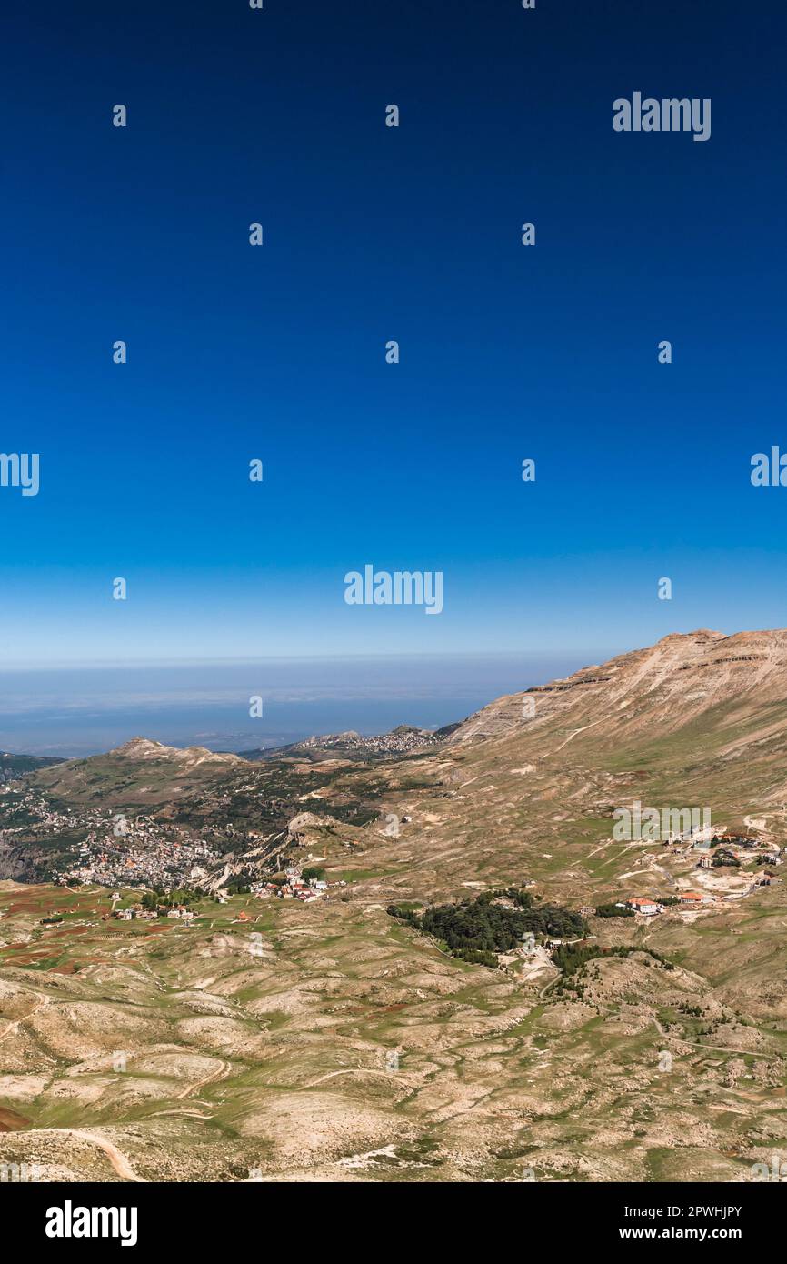 Qadisha valley lebanon valley view hi-res stock photography and images ...