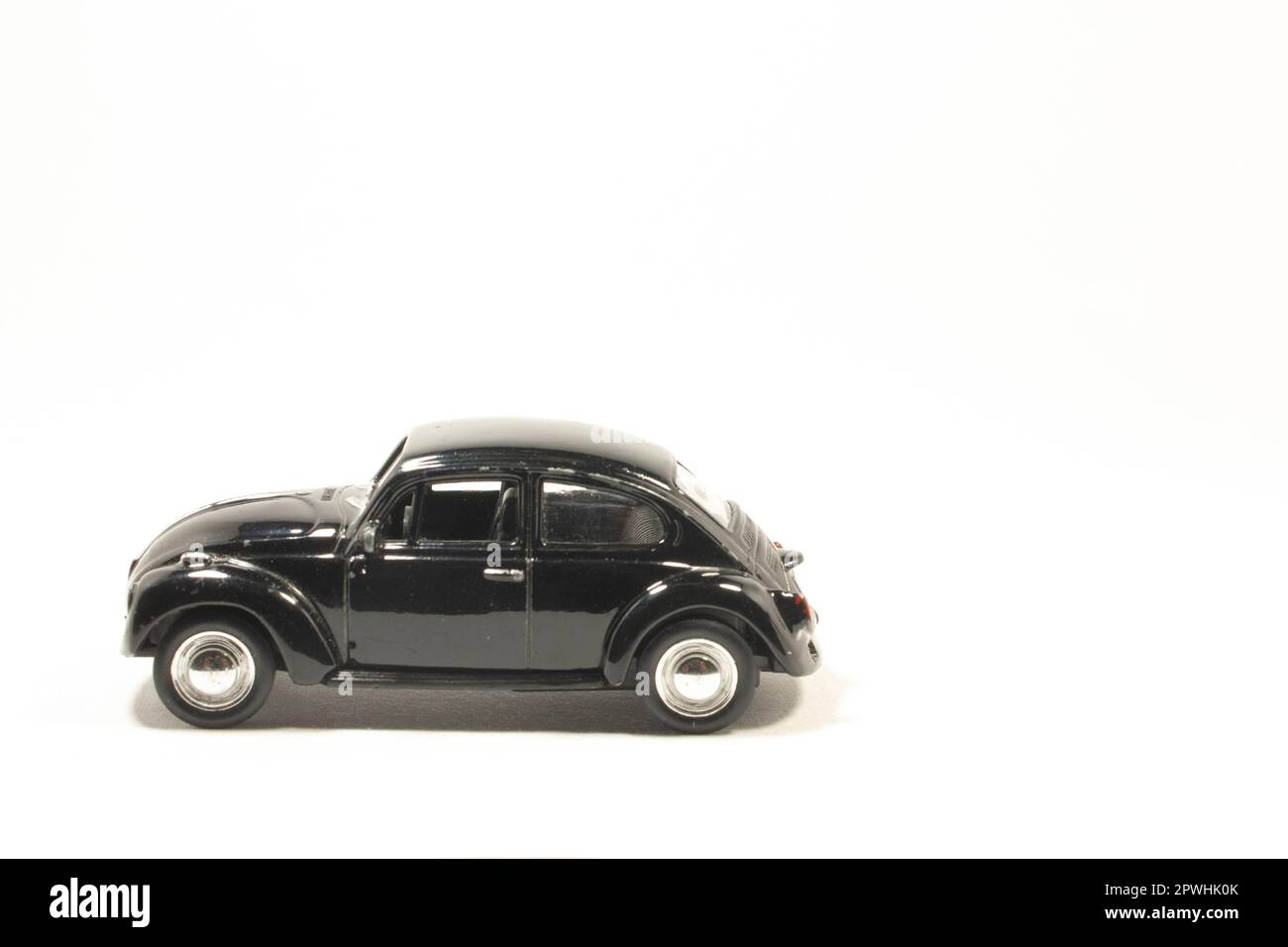vw beetle toy on white background Stock Photo - Alamy