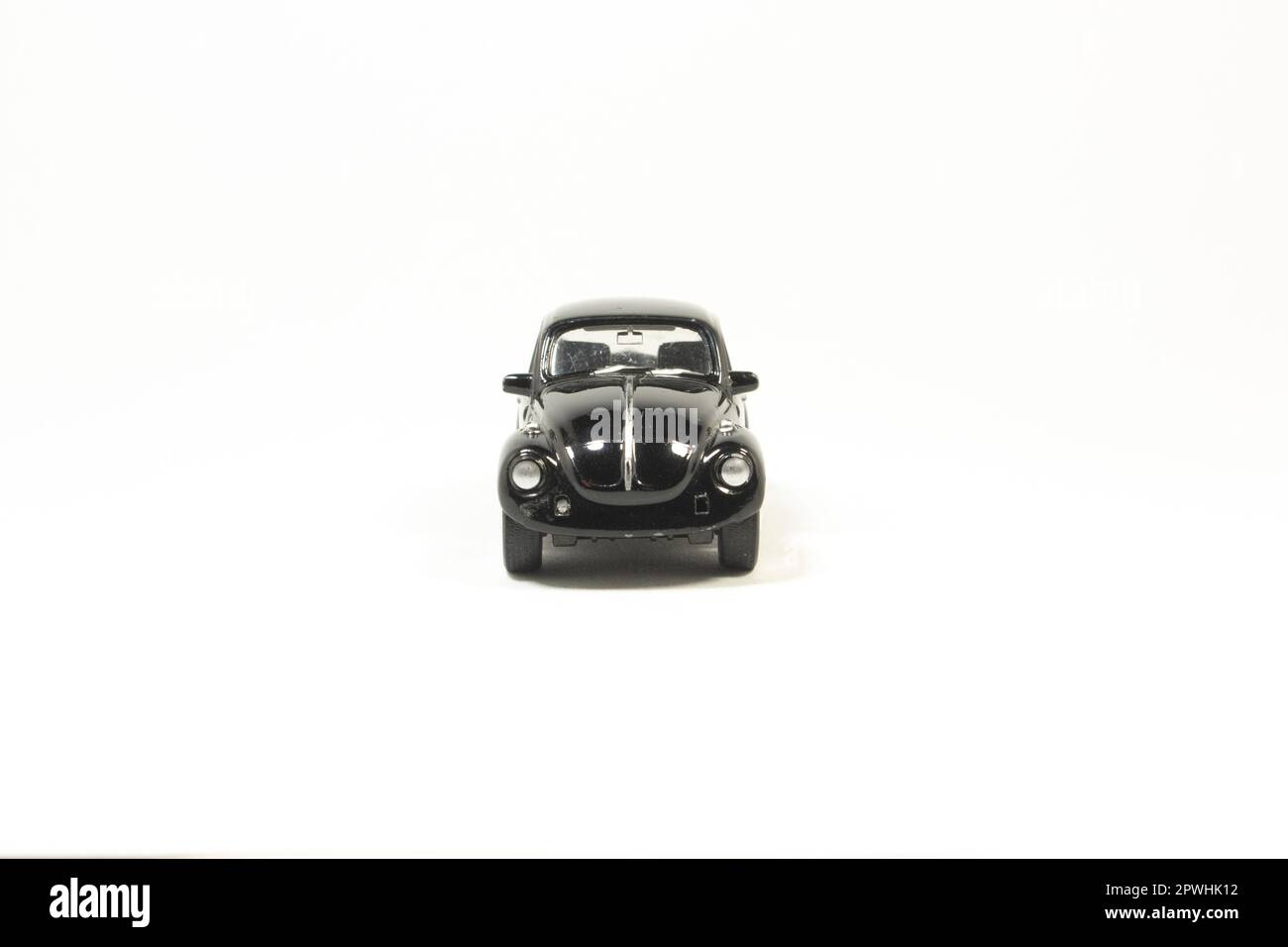 vw beetle toy on white background Stock Photo - Alamy