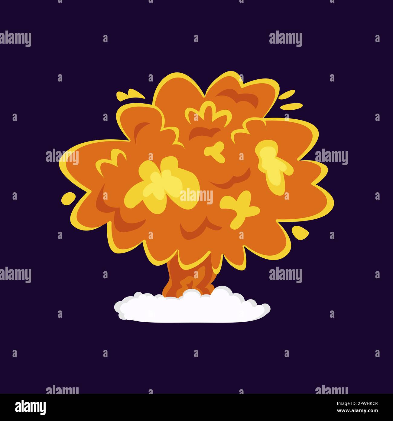 Flat purple explosion Stock Vector Images - Alamy