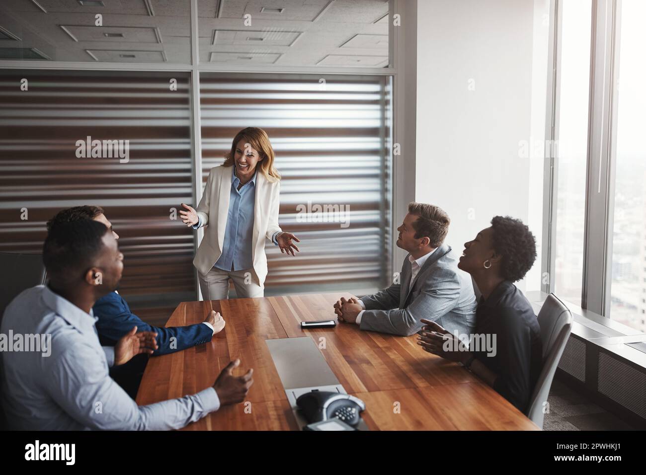 And that how well catapult our business to the top. a businesswoman ...