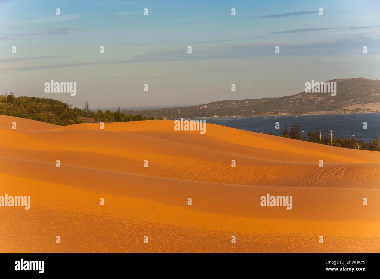 Red sand dunes of Mui Ne, Vietnam Stock Photo - Alamy