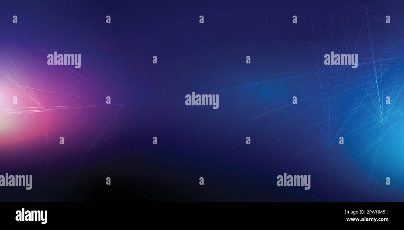 Modern banner with a techno lines design Stock Vector Image & Art - Alamy