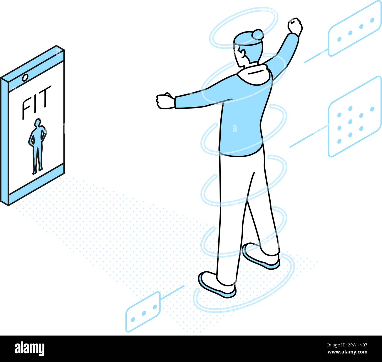 Ai body shape measurement hi-res stock photography and images - Alamy