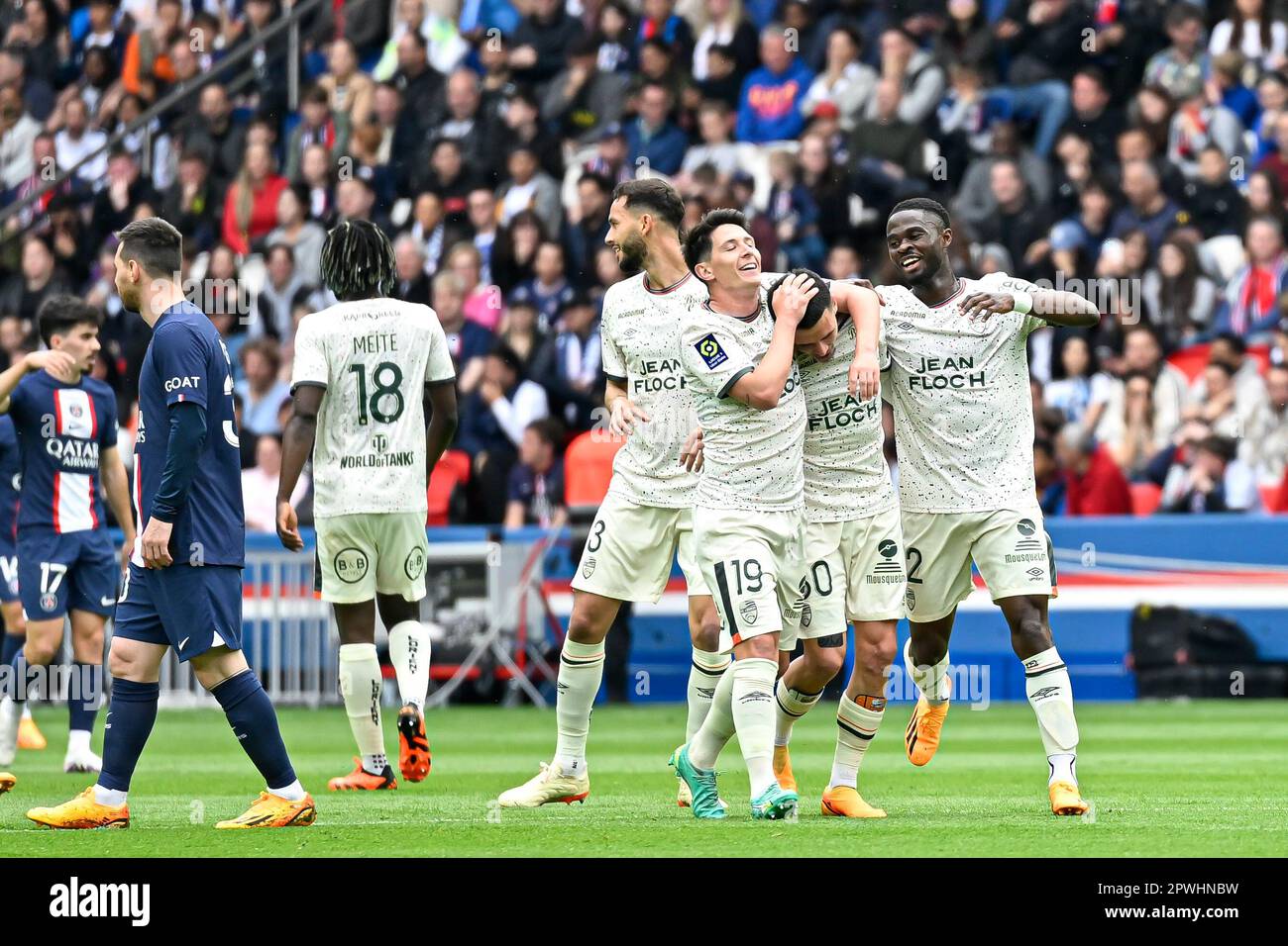 Paris, France. 30th Apr, 2023. YONGWA NGAMENI Darlin zidane, ABERGEL ...