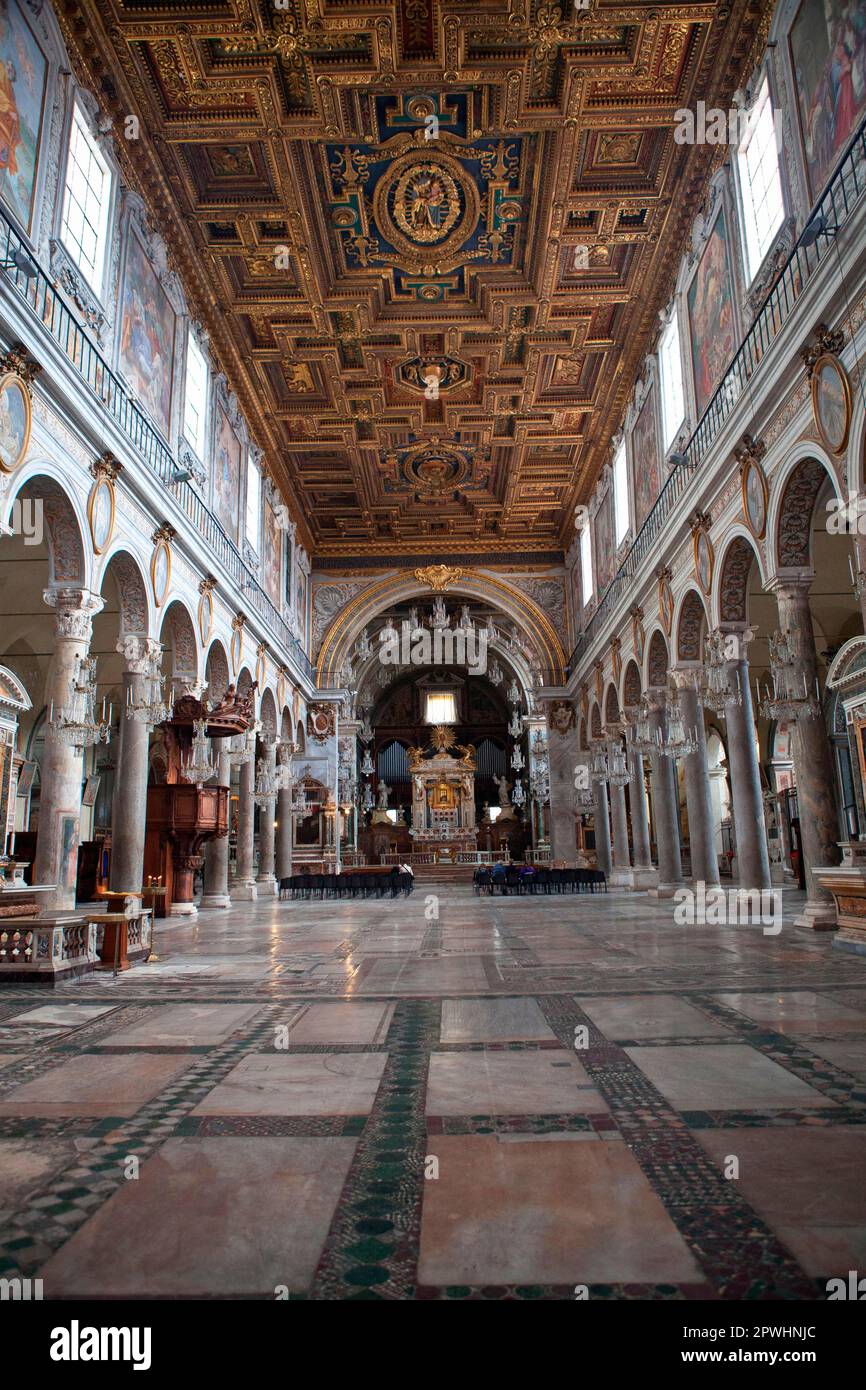 Rome italy basilica santa sabina hi-res stock photography and images ...