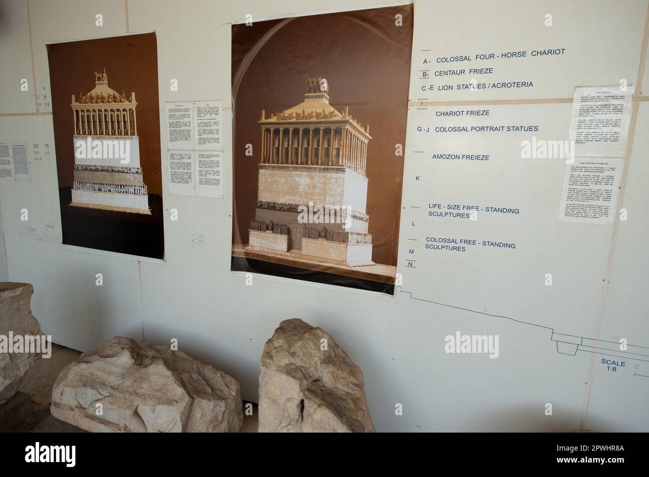 Mausoleum of Mausolos, tomb, tomb, ruin, Maussollos, antiquity, Seven ...