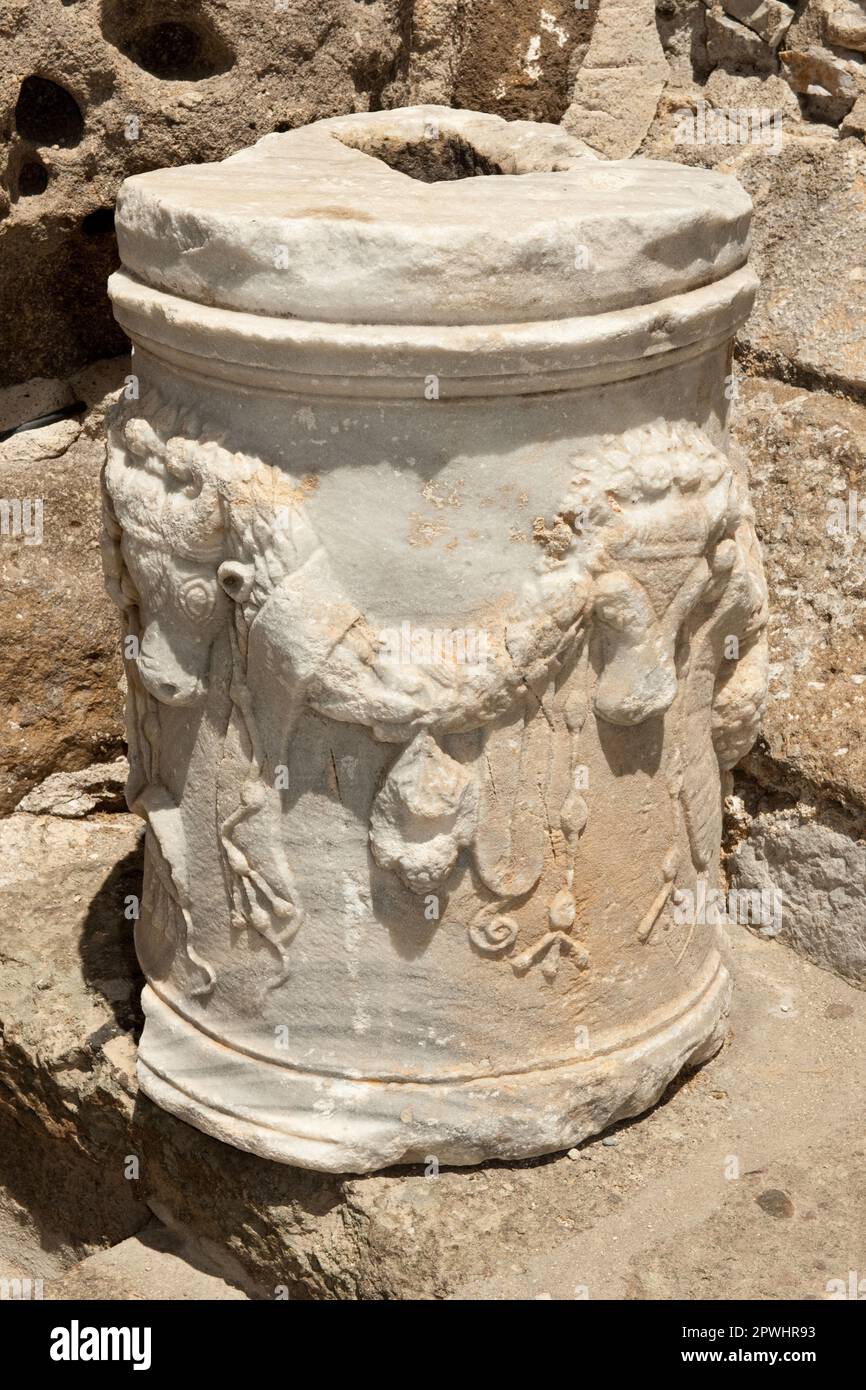 Altar of Sacrifice, Museum of Underwater Archaeology, Bodrum Fortress ...