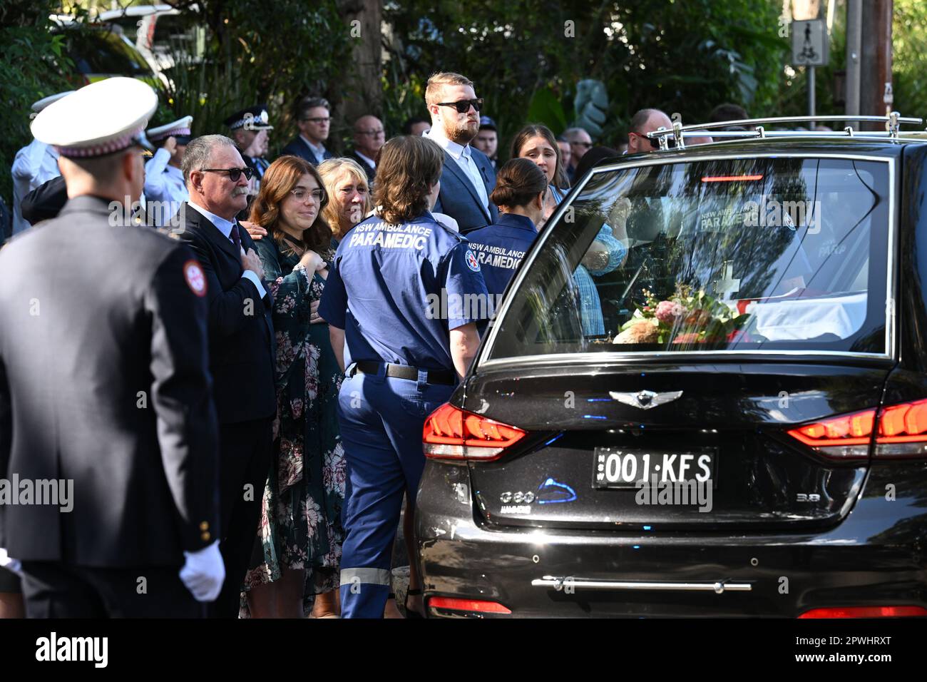 The family of Steve Tougher, (lt-rt) father Jeff, wife Madison, mother ...