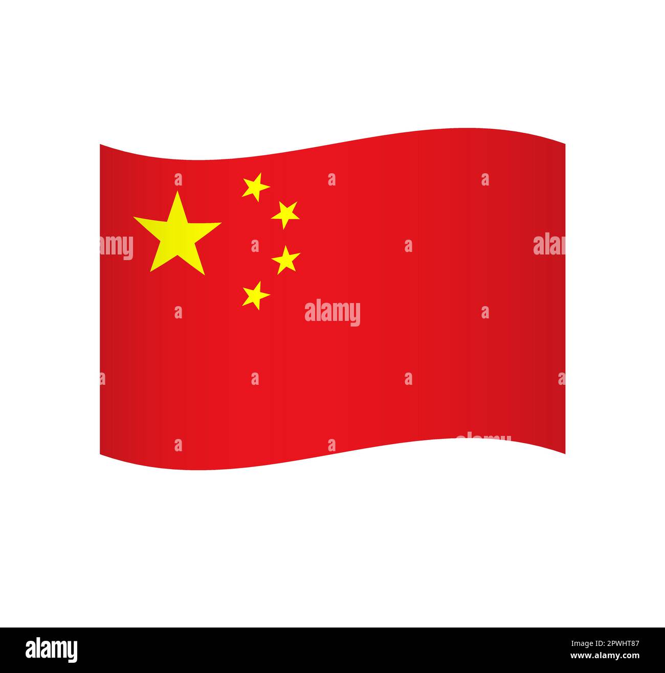 Prc flag Cut Out Stock Images & Pictures - Alamy