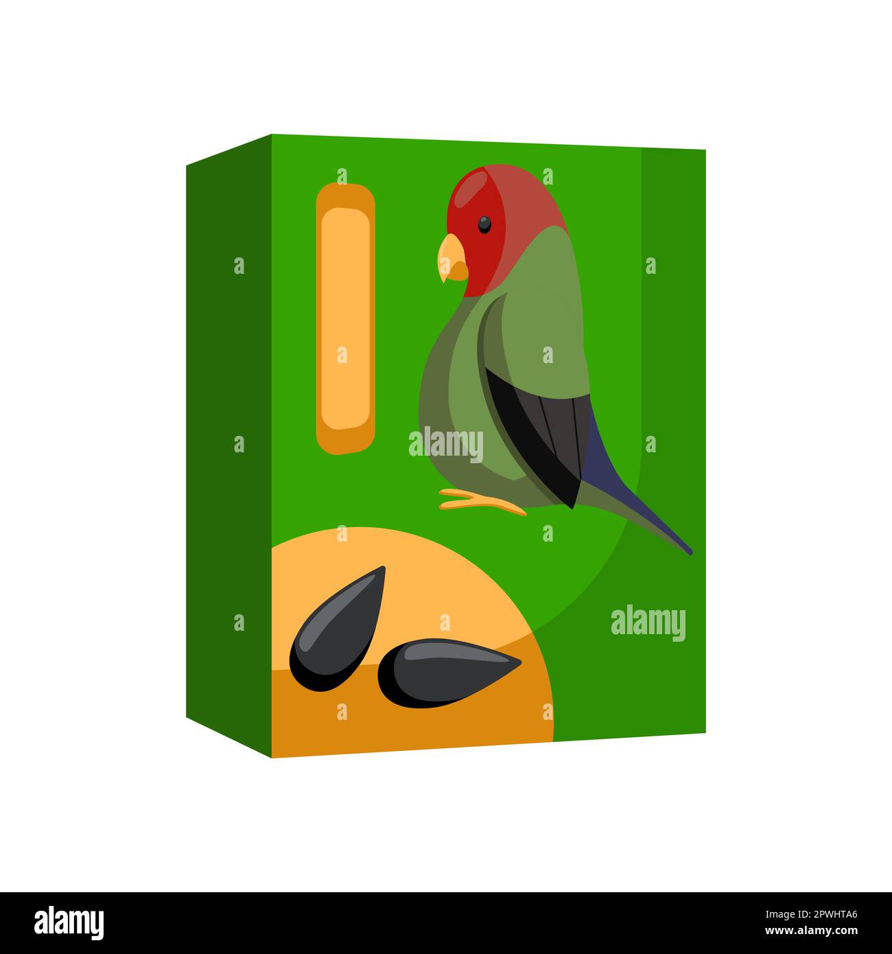 Food for parrots vector illustration Stock Vector Image & Art - Alamy