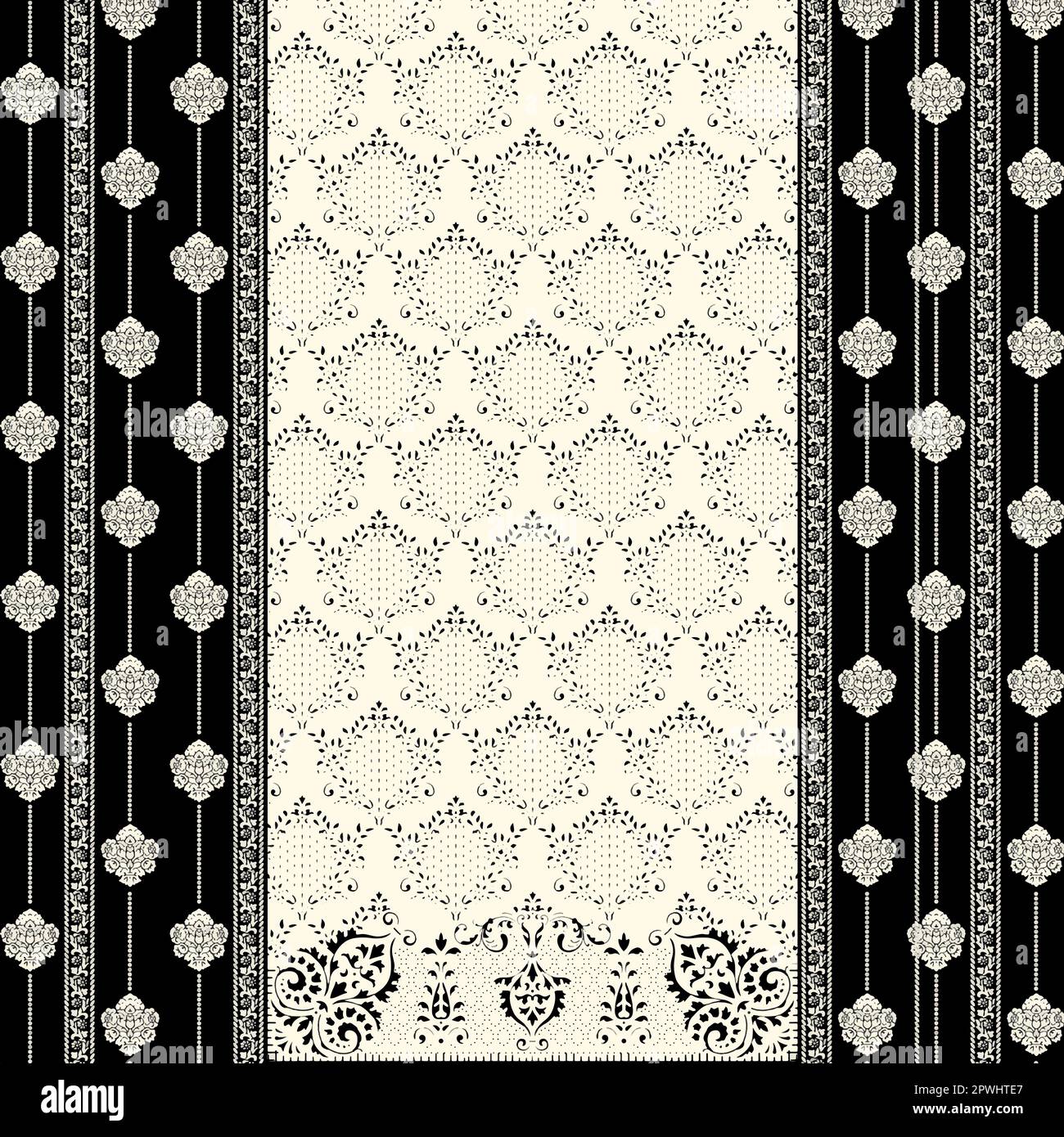 Textile graphic design for ladies suits Stock Vector Image & Art - Alamy