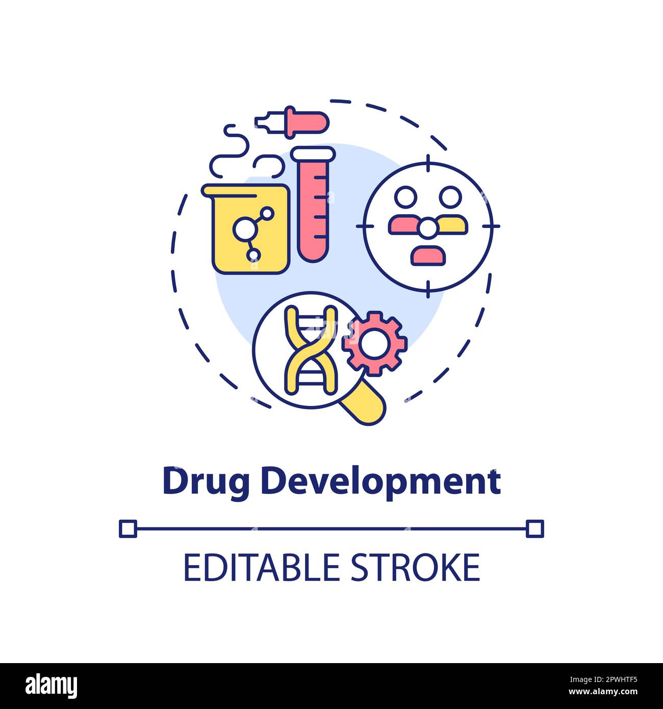 Drug development concept icon Stock Vector Image & Art - Alamy Drug development concept icon Stock Vector Image & Art - Alamy