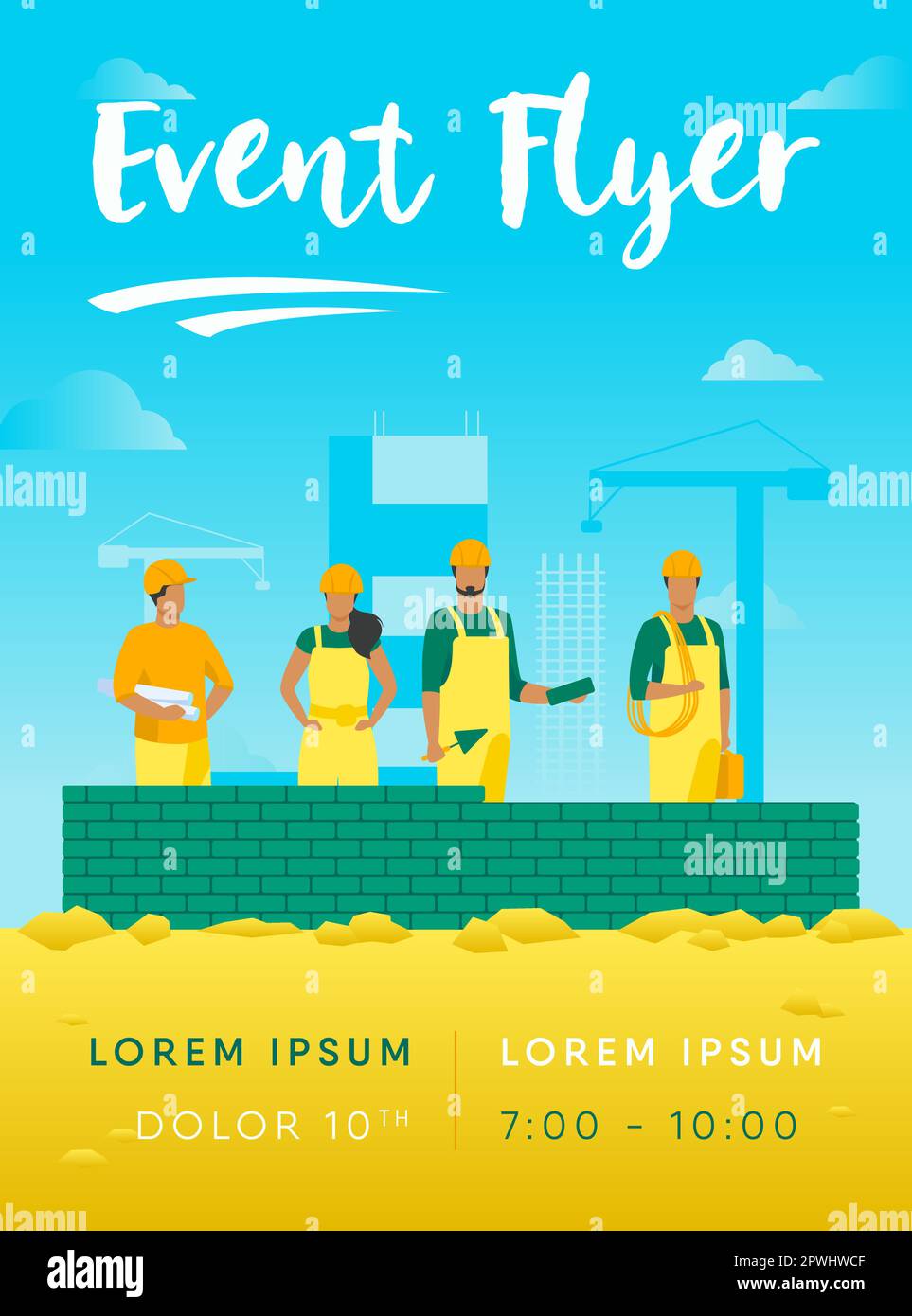 Making brick Stock Vector Images - Alamy