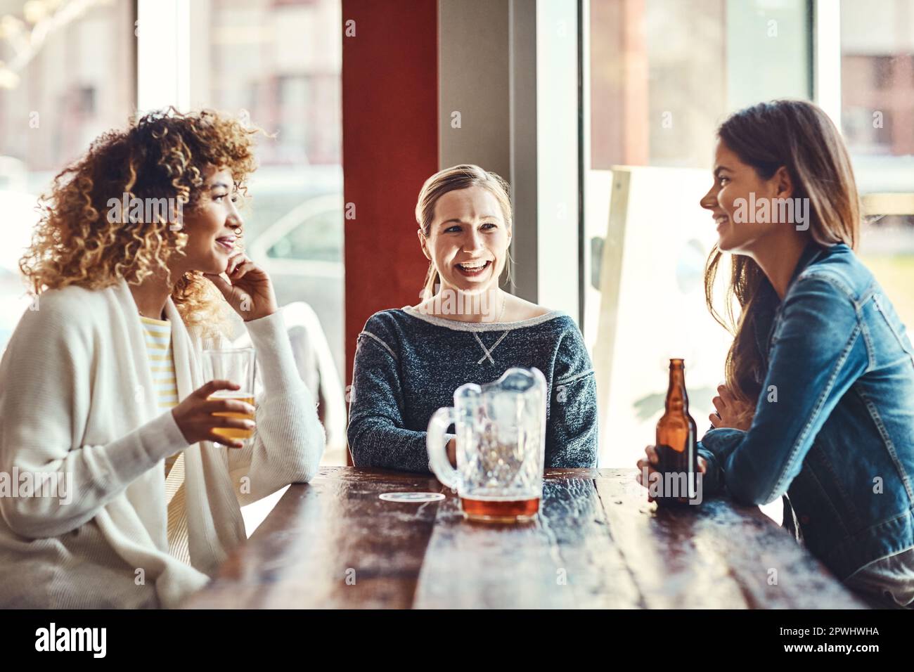 This is how they start their weekend. a group of friends enjoying some ...