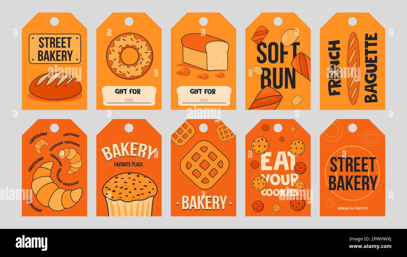Baking labels set Stock Vector Image & Art - Alamy