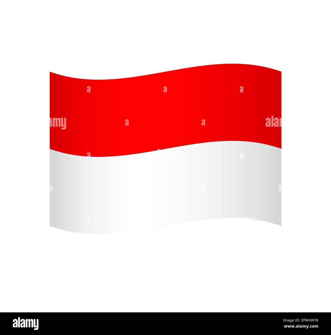 Simple flag indonesia icon Stock Vector Images - Alamy