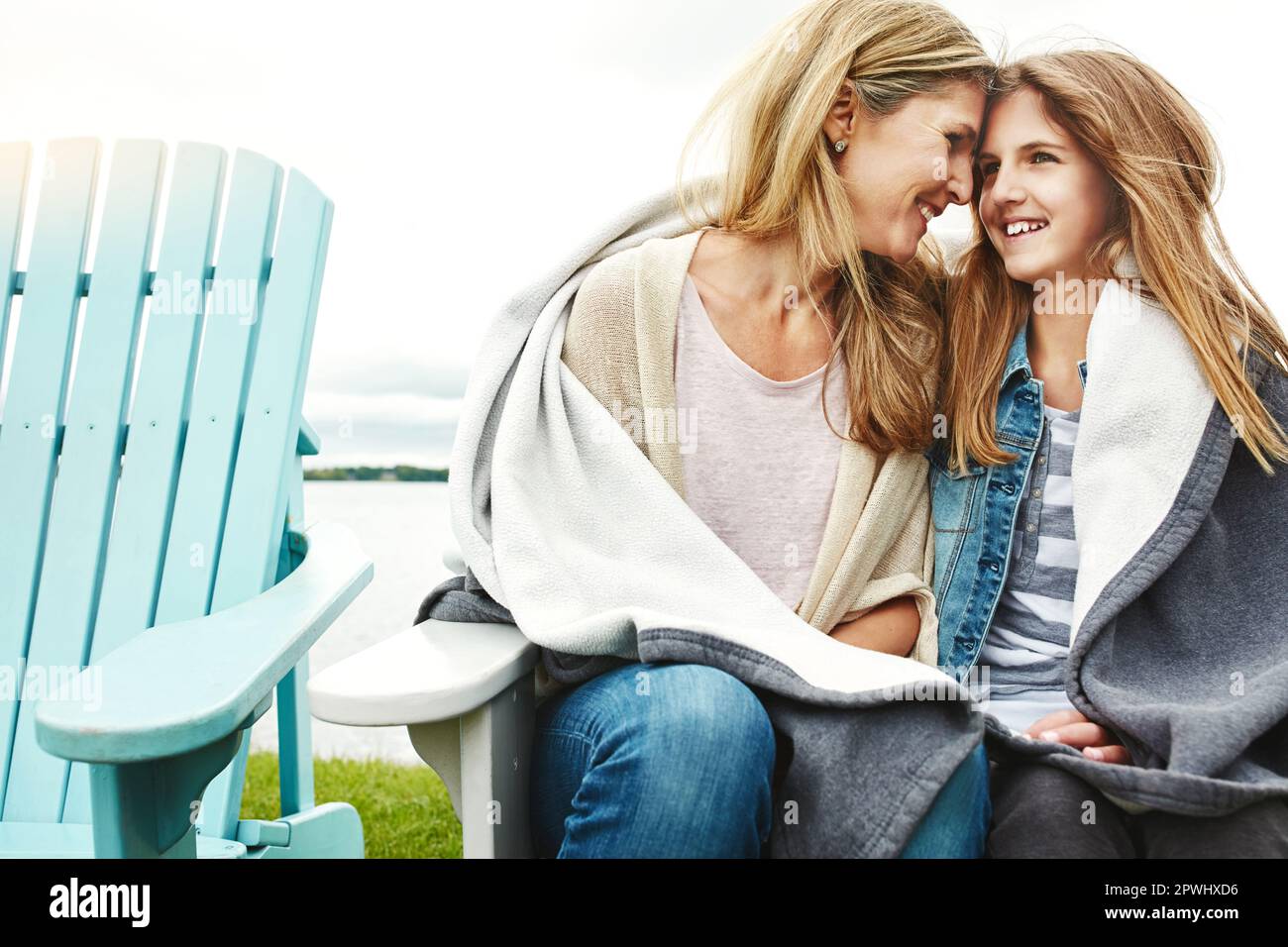 Sharing a bond thatll only grow stronger. a mother and her daughter ...