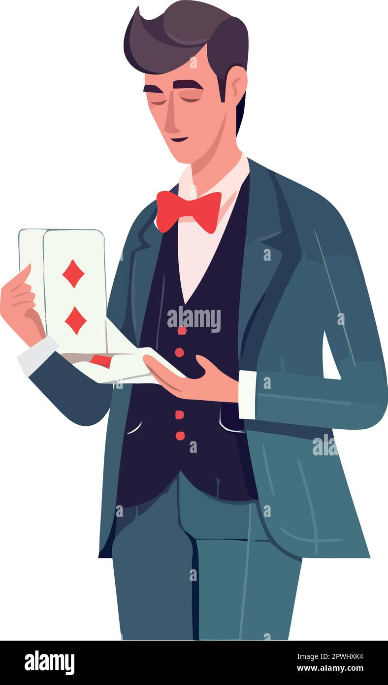 Talent show magic trick Cut Out Stock Images & Pictures - Alamy