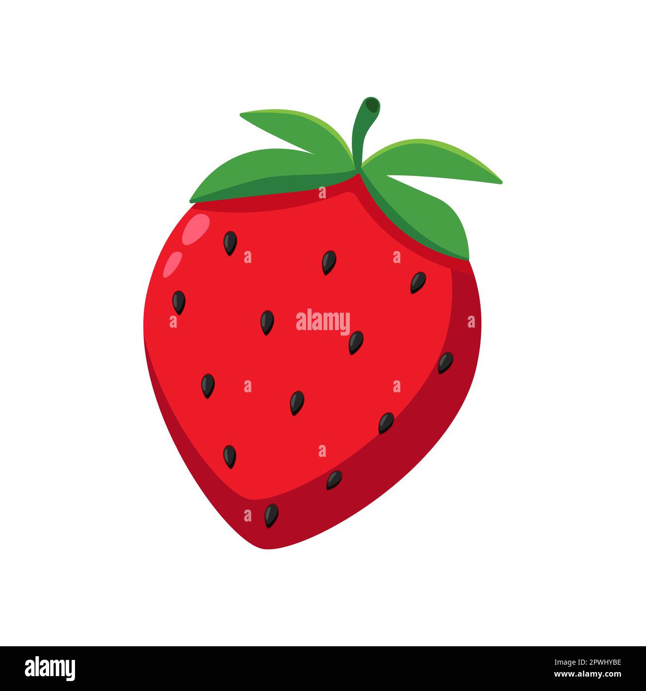 Strawberry Vector Illustration Stock Vector Image And Art Alamy