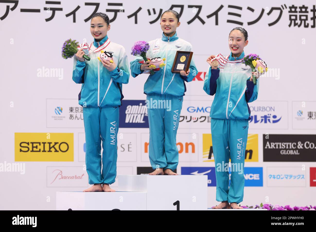 Tokyo, Japan. 1st May, 2023. (L to R) Yuuka Kawase, Itsuki Hirota ...