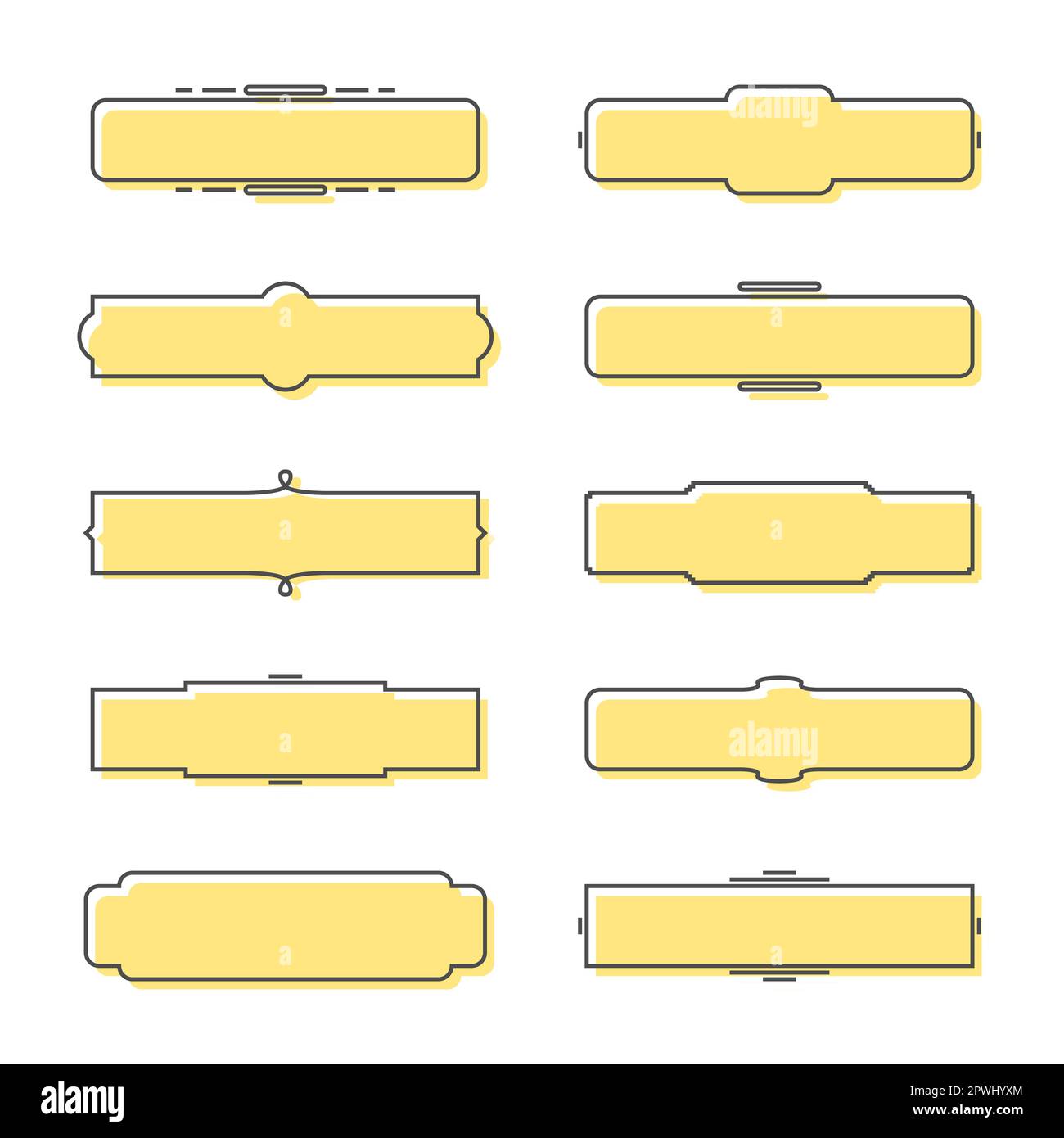 Simple Text Border Design