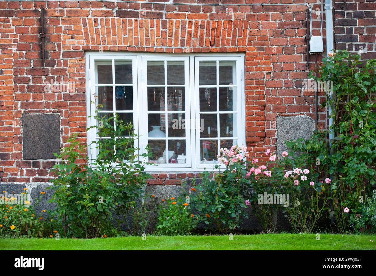 Old house in Tonder Jytland in Denmark in 2015 Stock Photo - Alamy