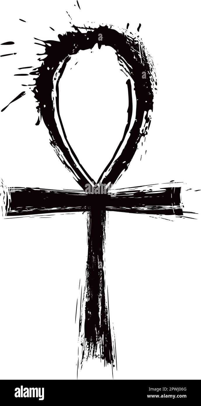 Egyptian Ankh Drawing