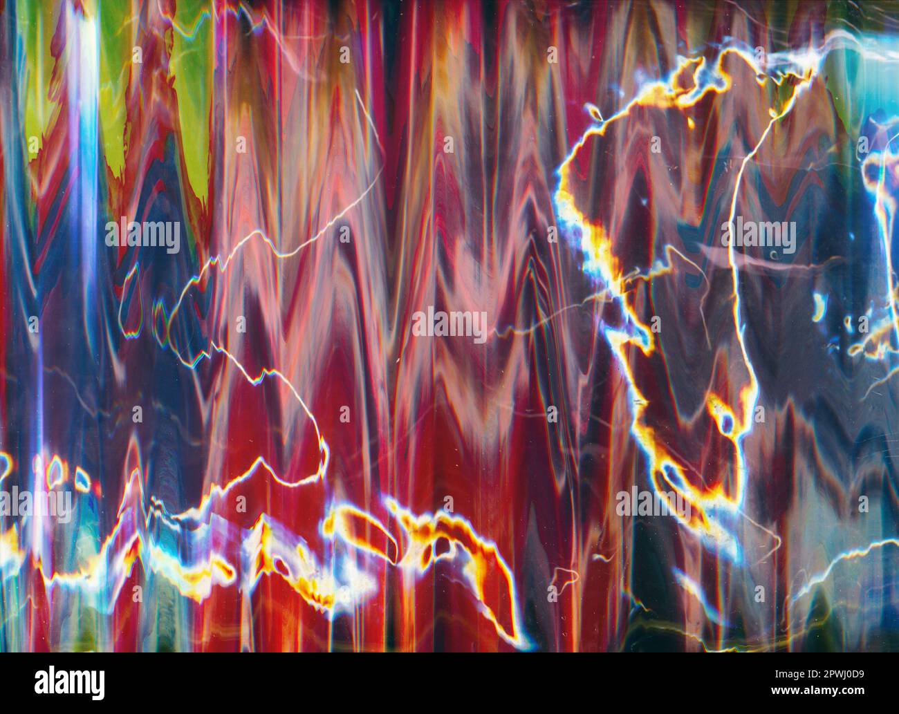 glitch art background color distortion texture Stock Photo - Alamy