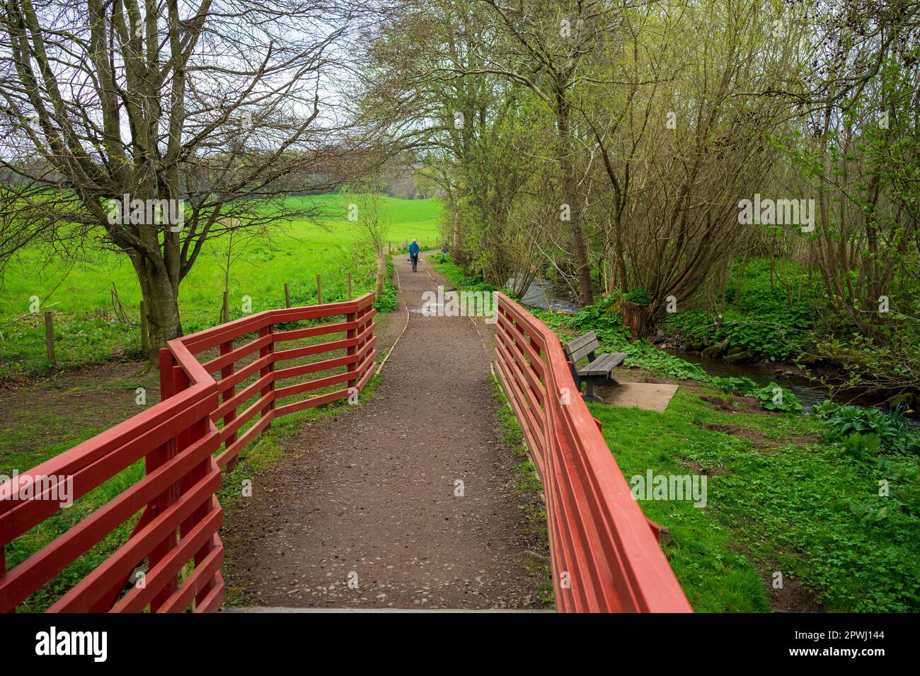 Village of Scone outside Perth Scotland home to the Stone of Scone ...