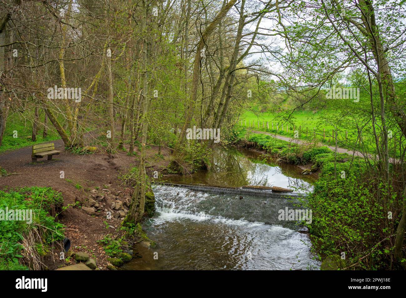 Village of Scone outside Perth Scotland home to the Stone of Scone ...
