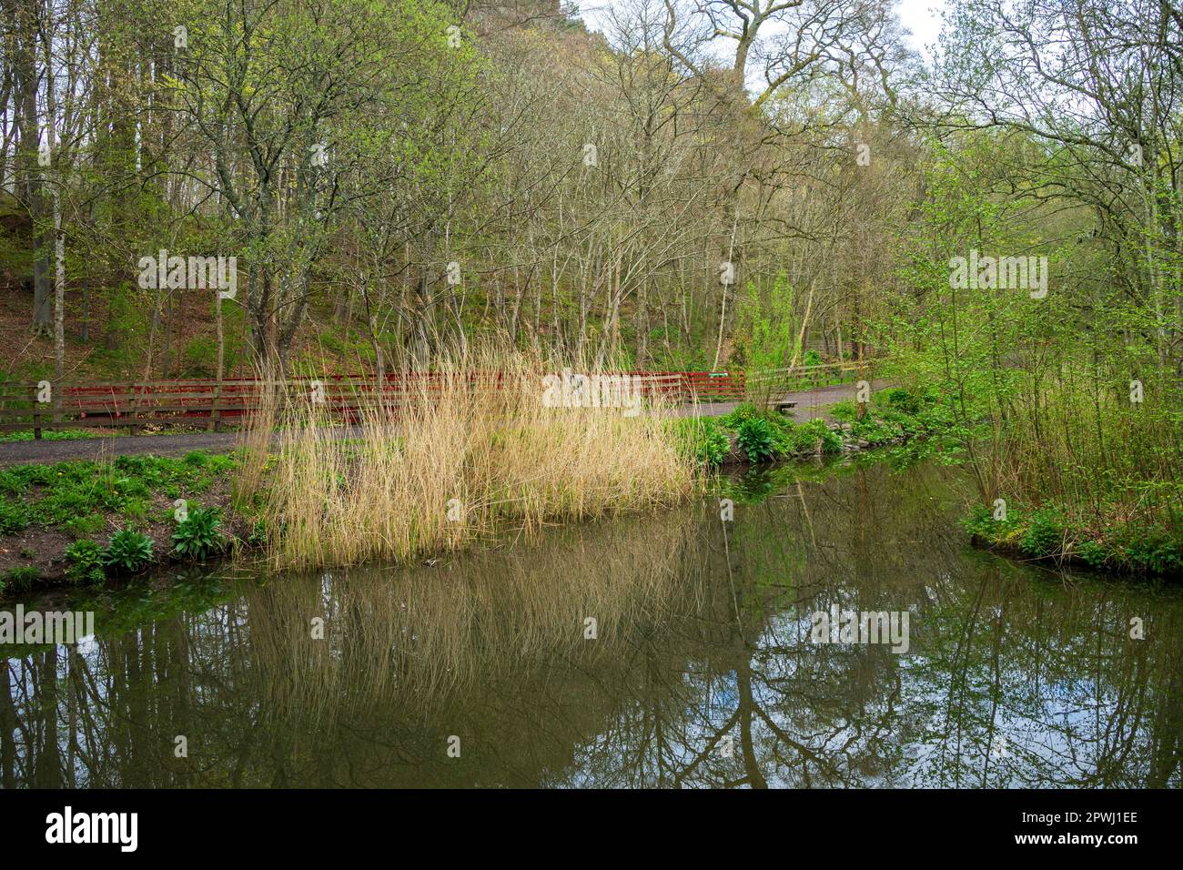 Village of Scone outside Perth Scotland home to the Stone of Scone ...