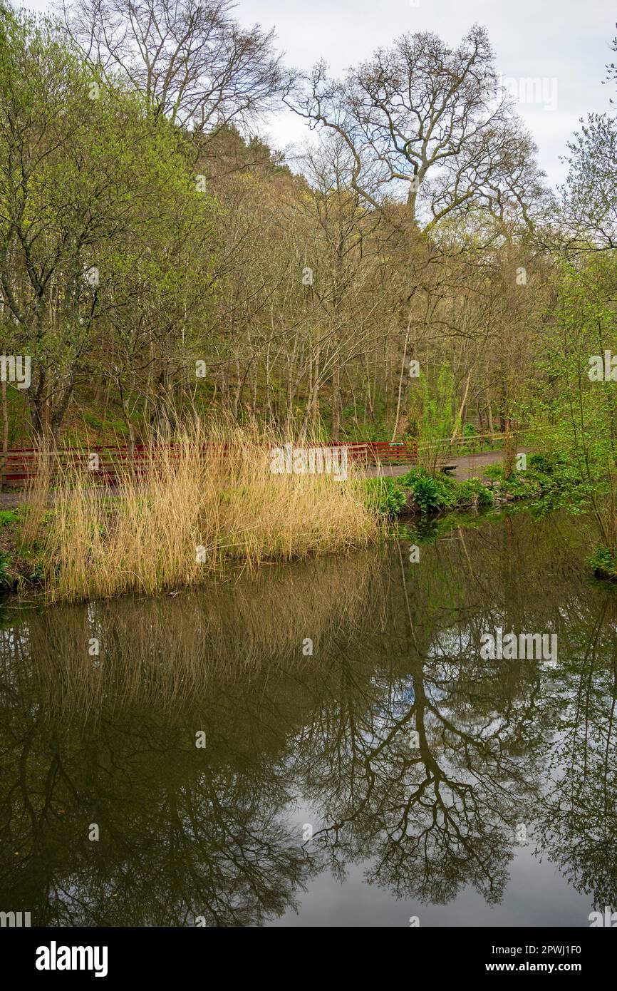 Village of Scone outside Perth Scotland home to the Stone of Scone ...