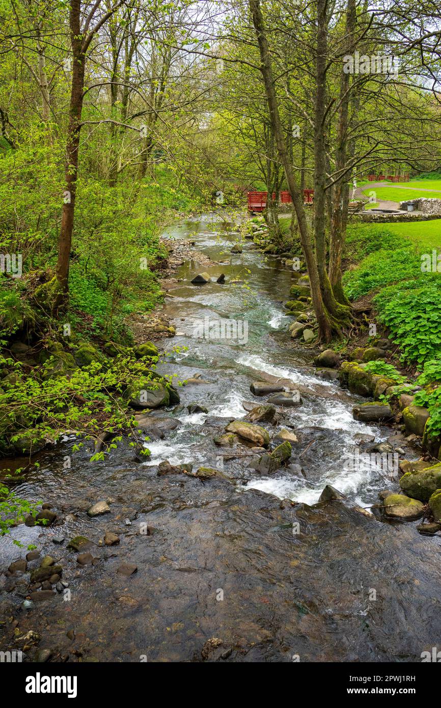 Village of Scone outside Perth Scotland home to the Stone of Scone ...