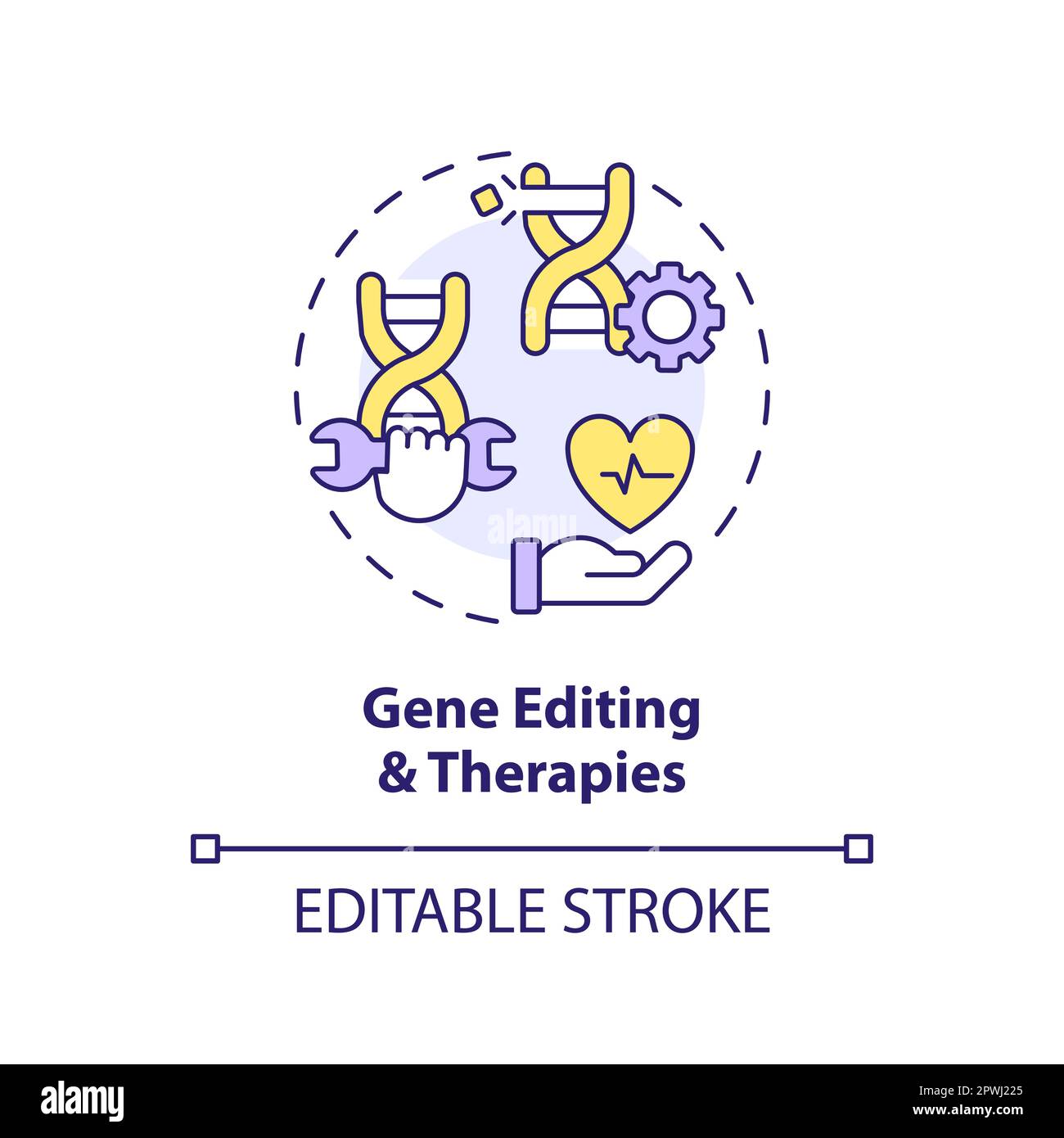 Gene editing Stock Vector Images - Alamy