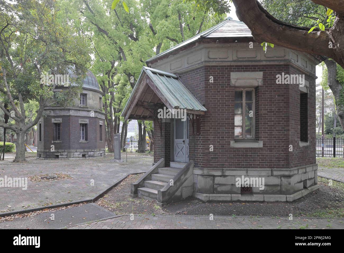 1st and 2nd observatory which were used from the Meiji era to Showa 10s ...