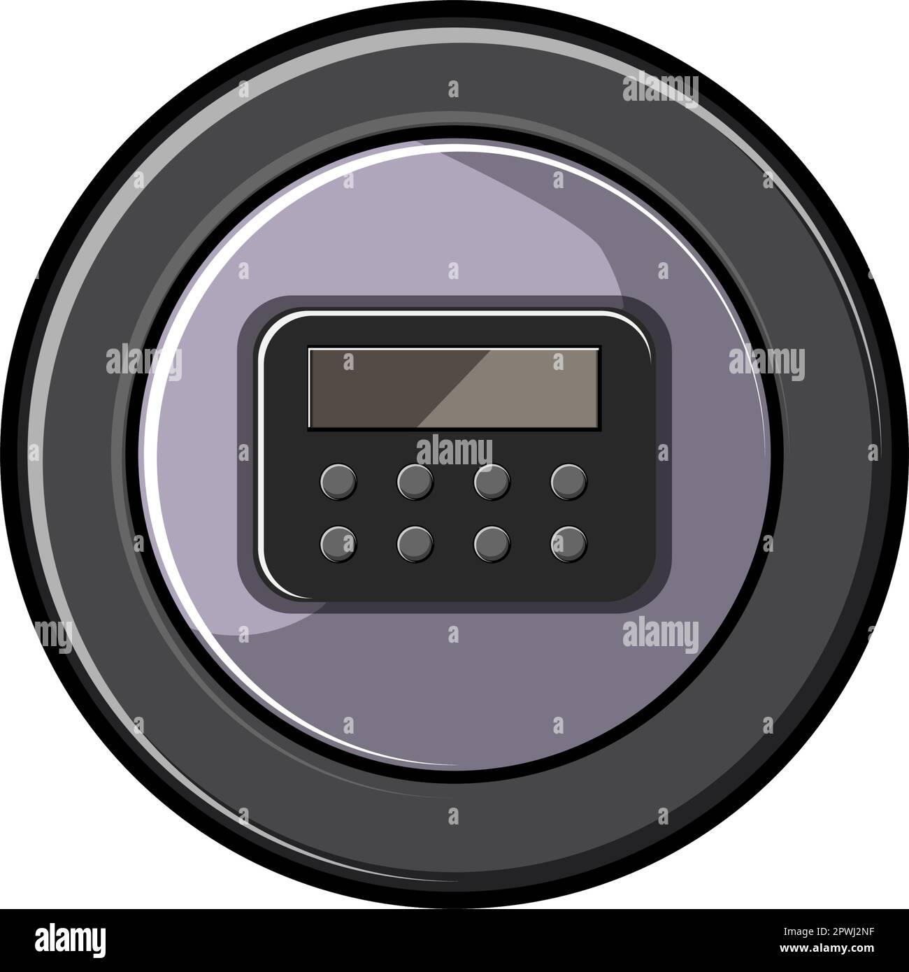 modern cd player cartoon. record vintage, audio sound modern cd player ...